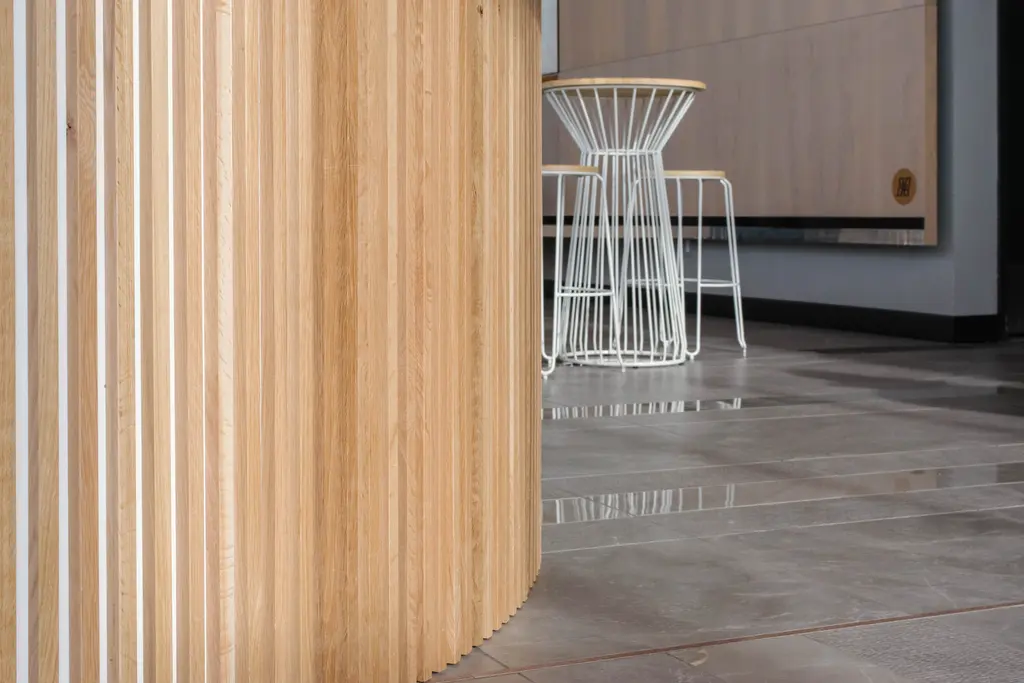 Set of Scandinave bar 16' 1/2 round - Assembly wooden batten | DX