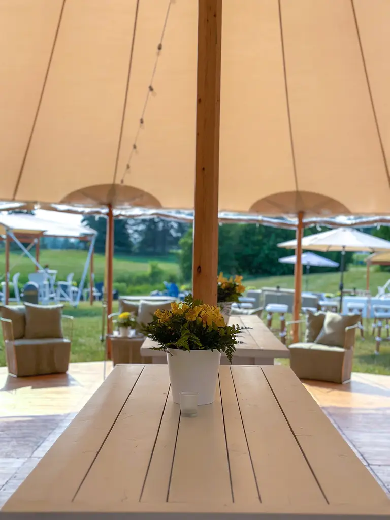 Hampton table commune - Blanc | DX