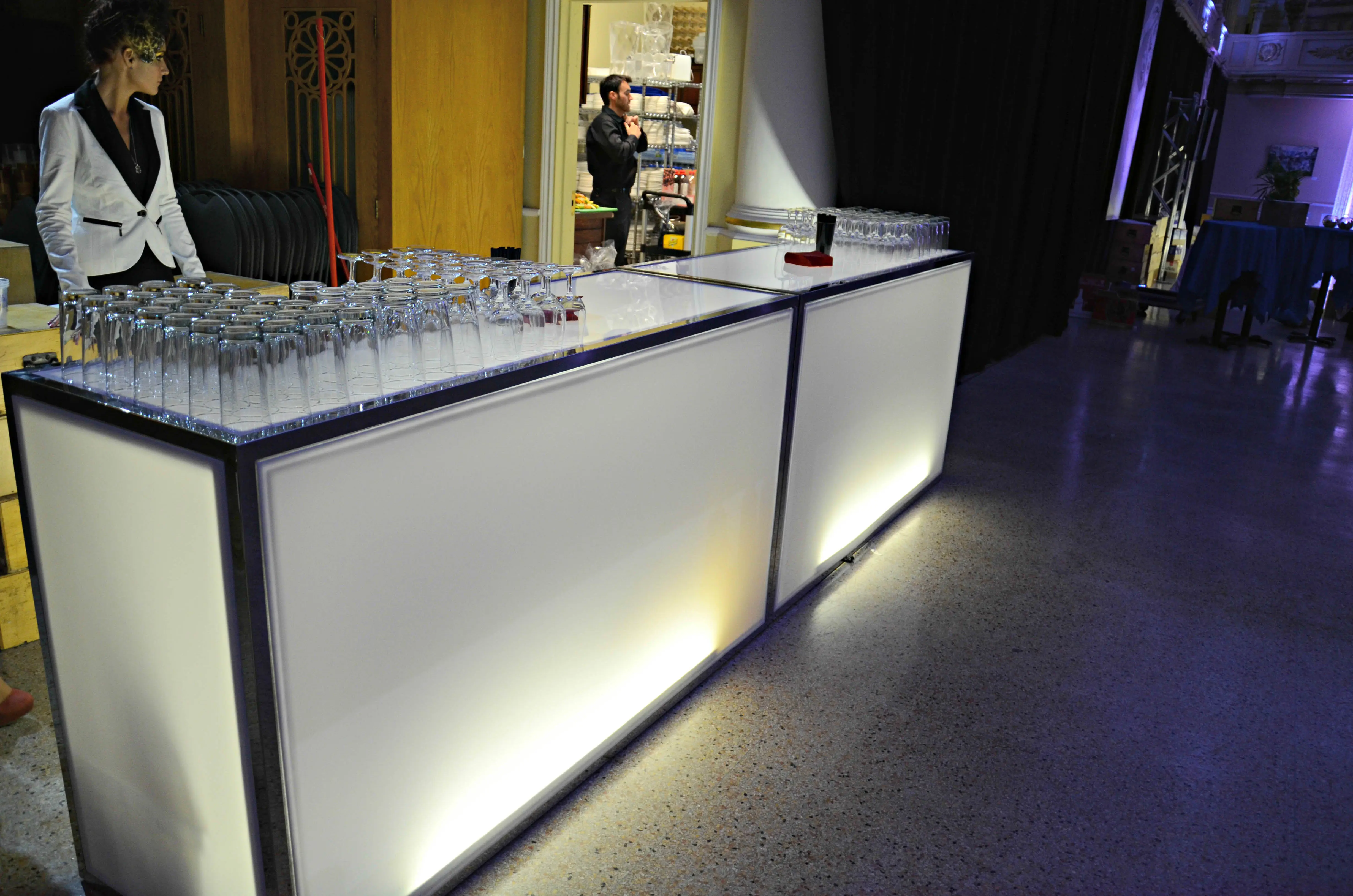 Manhattan bar 6' - Blanc | DX