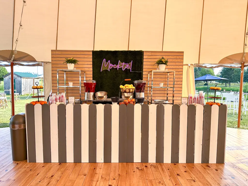 Bazzar bar 6' - Charcoal and white | DX