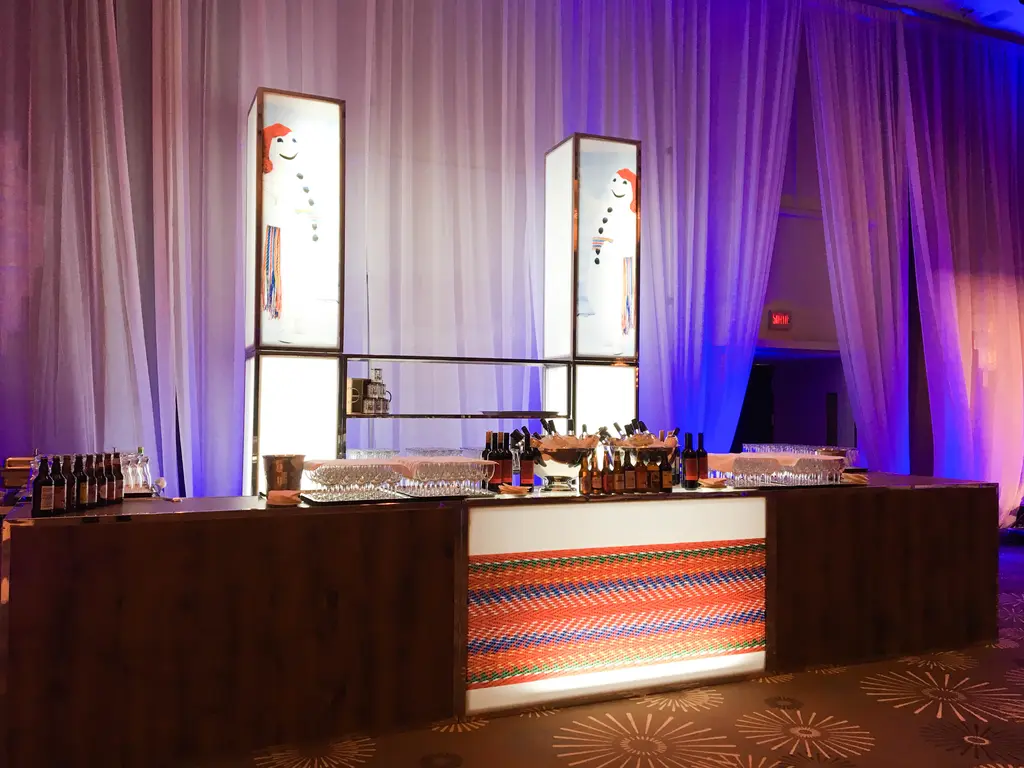 Bar Manhattan Bois Impression Tour Empire | DX