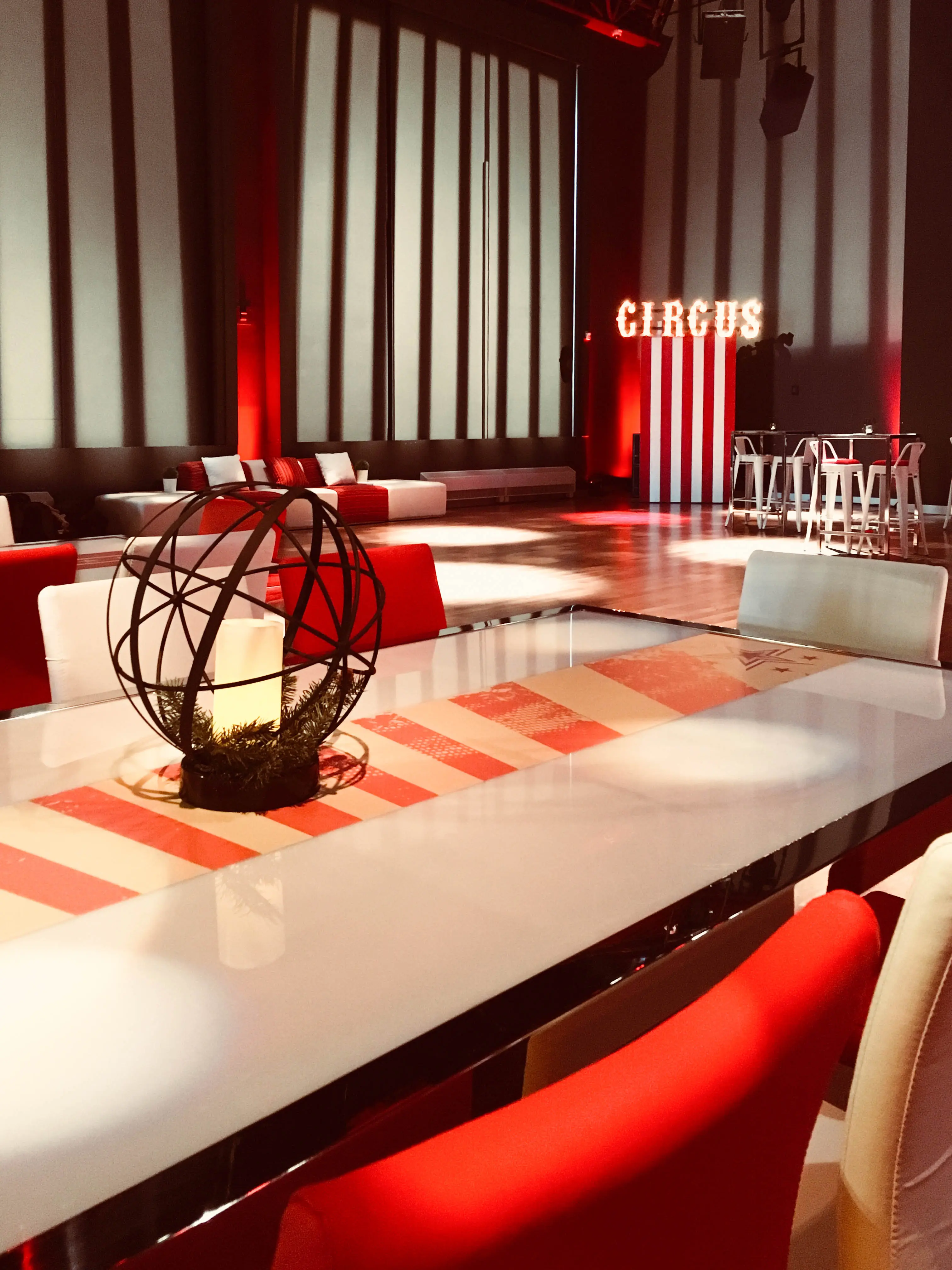 Enseigne Circus - Rouge | DX