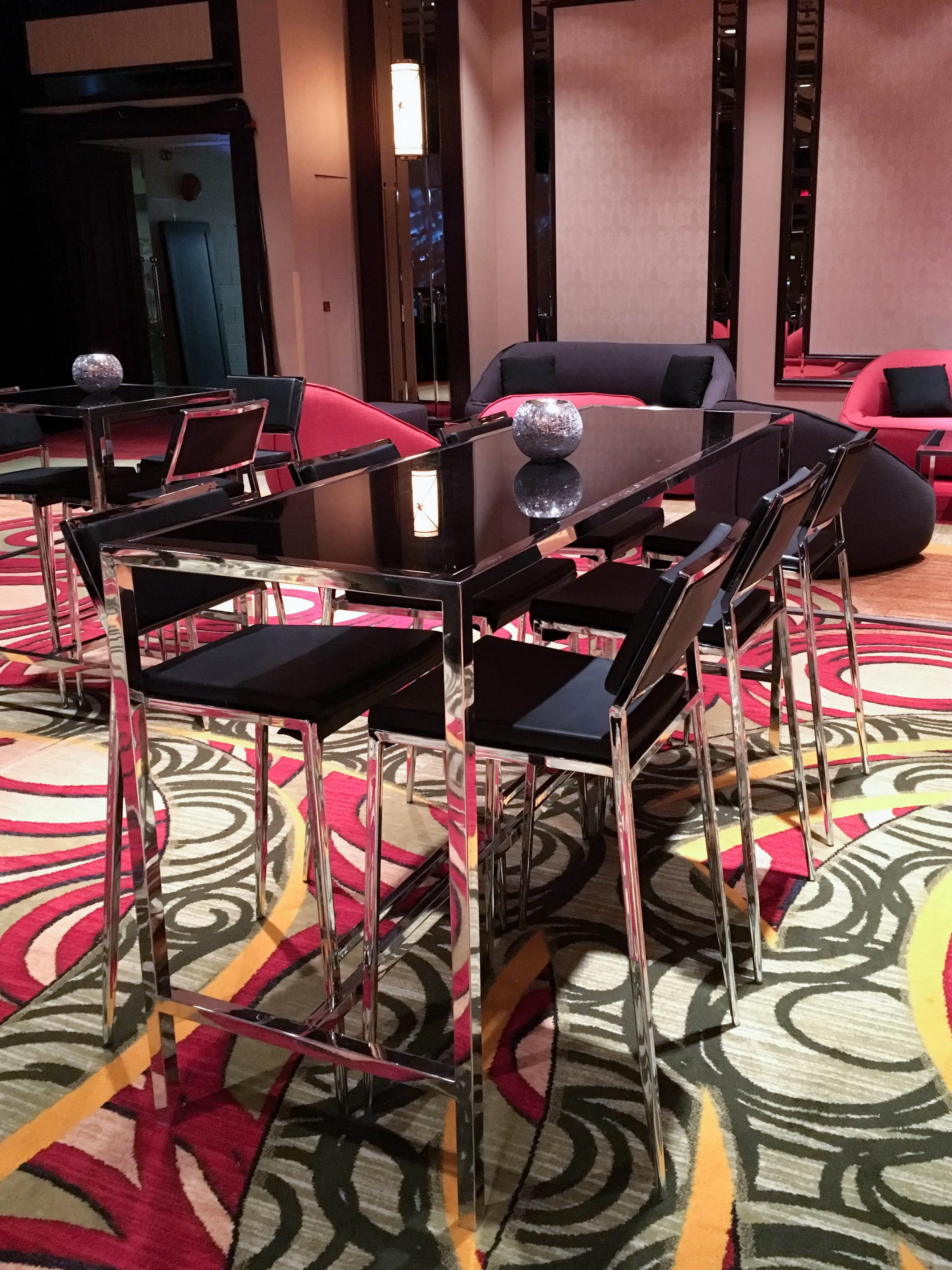 Tonic table commune - Fermé - Stainless et noir | DX